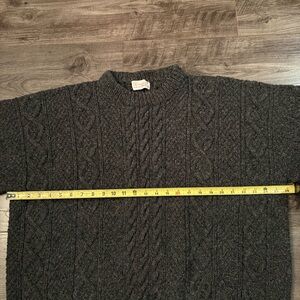 Nonia | Sweaters | Nonia Newfoundland Handknits Wool Cable Knit Sweater ...